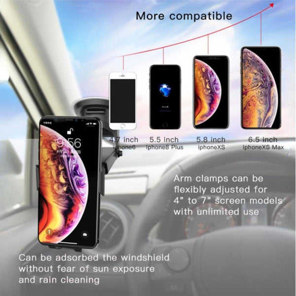 YESIDO C44 Gravity Sensor Car Phone Holder