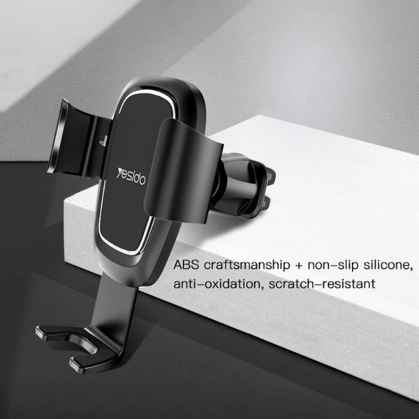 YESIDO C71 Air Vent Spring Clip Phone Holder