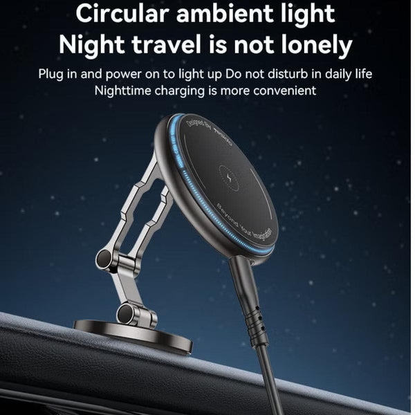 Yesido C306 Magnetic Wireless Charger & Phone Holder 15W Fast Charging